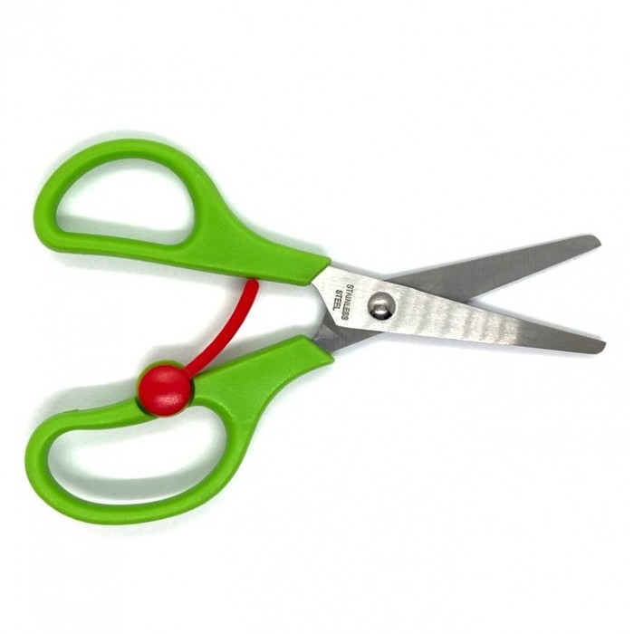 Springy Children's Scissors